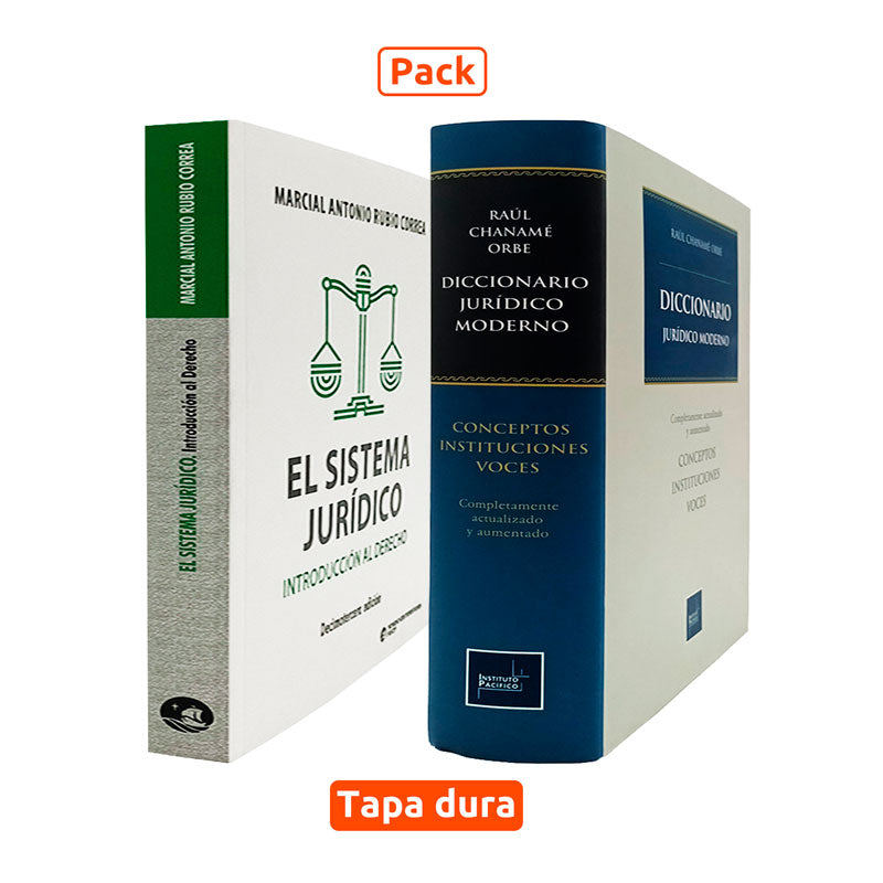 Pack El Sistema Jurídico y Diccionario Jurídico Moderno – Libro Jurídico
