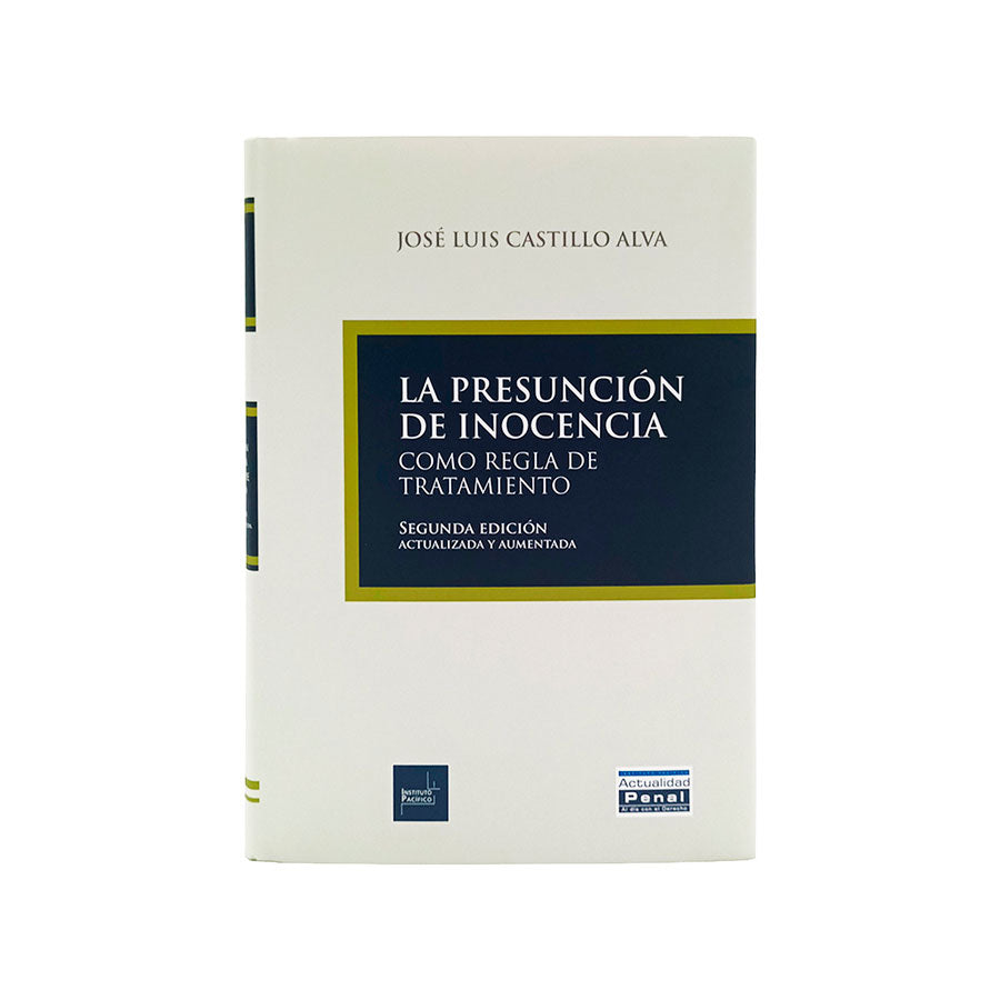 La Presunción de Inocencia – Libro Jurídico
