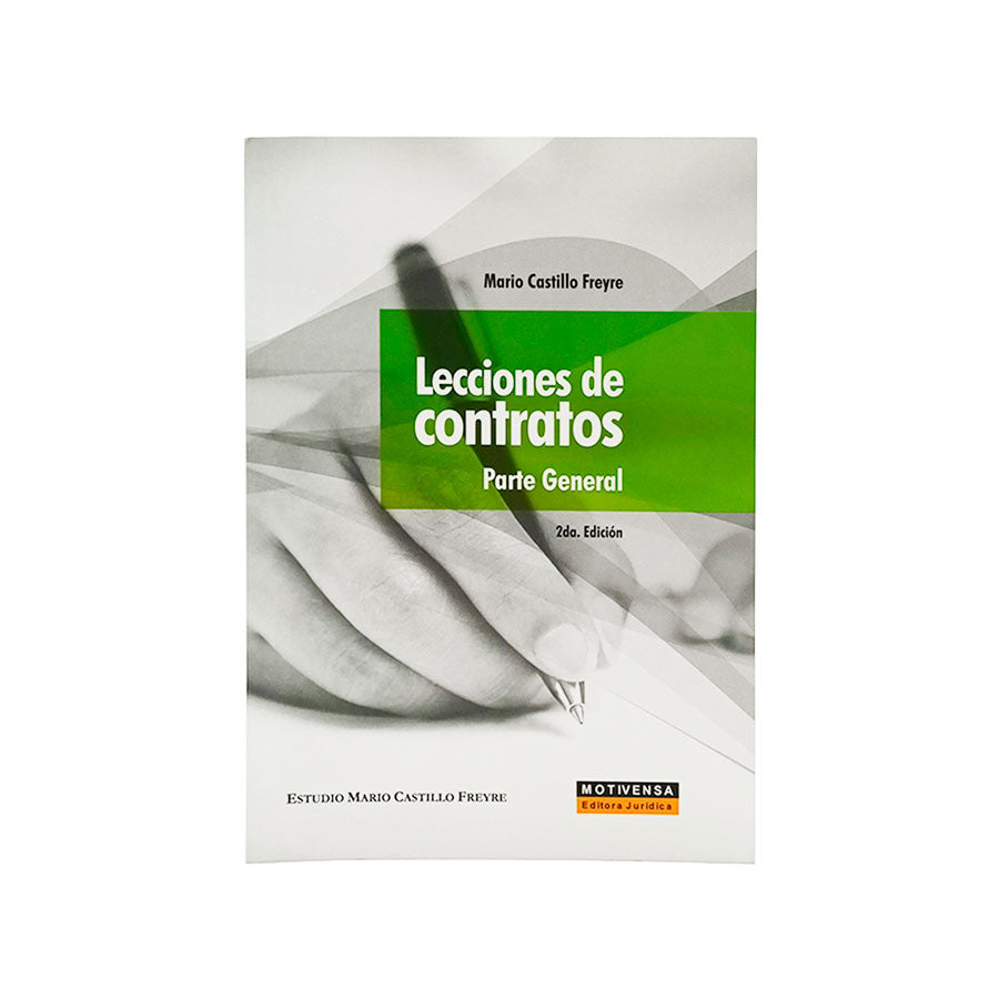 Lecciones de Contratos – Libro Jurídico
