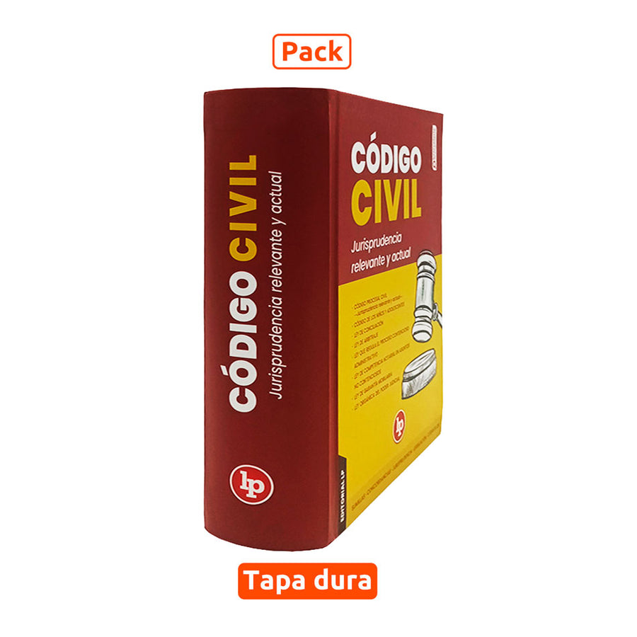 Pack de Códigos Civil y Penal de la editorial LP – Libro Jurídico